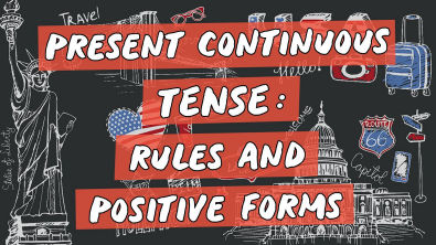 Present Continuous Tense Rules and Positive Forms - Brasil Escola - Inglês