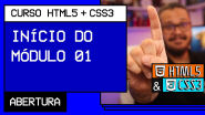 O que vamos aprender no módulo 01? - Curso em Vídeo HTML5 CSS3 ...