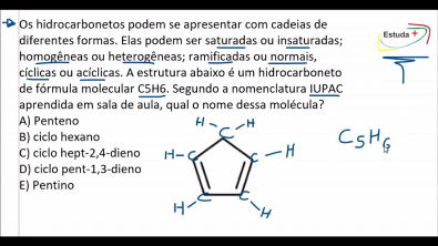 Nomenclatura de compostos orgânicos - Enem