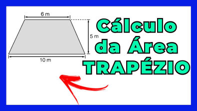 ÁREA DO TRAPÉZIO - FÓRMULA E CÁLCULO - Matemática