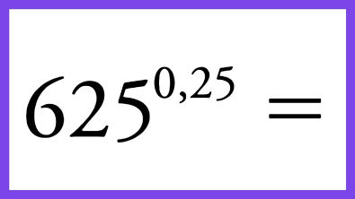 Como calcular potência de expoente decimal (número que possui vírgula ...