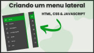 Criando um Menu Lateral [HTML, CSS e JavaScript] - Front End