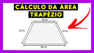 ÁREA DO TRAPÉZIO - EXERCÍCIOS DE GEOMETRIA PLANA f( Prof Telmo )d ...