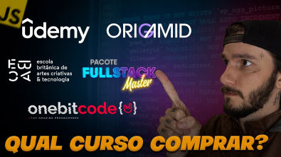 COMPARANDO CURSOS DE PROGRAMAÇÃO - QUAL O MELHOR? ORIGAMID, ONE BIT ...