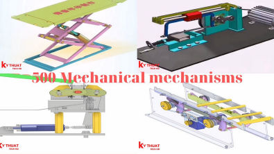 500 mechanical mechanisms commonly used in machinery and in life ...