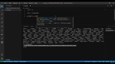 1 Mostrar la ruta actual usando python - Programação I