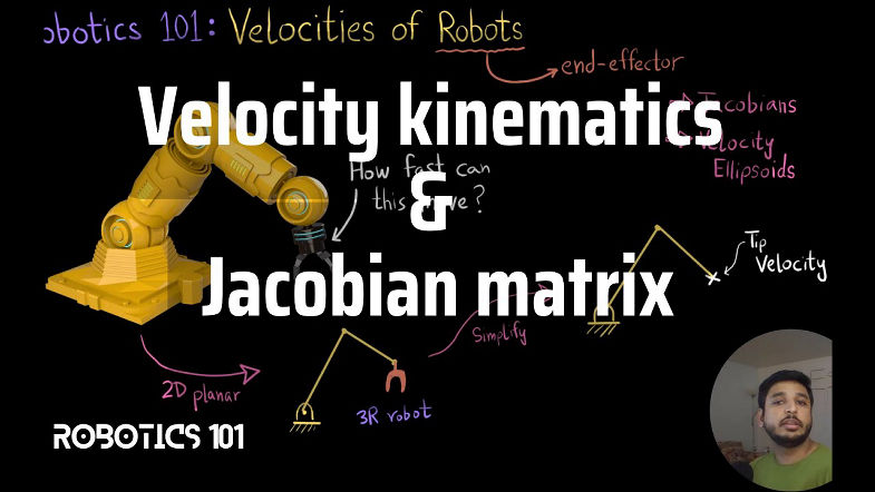 Grátis: Velocity Kinematics Jacobian Matrix | Robotics 101 - Resumo ...