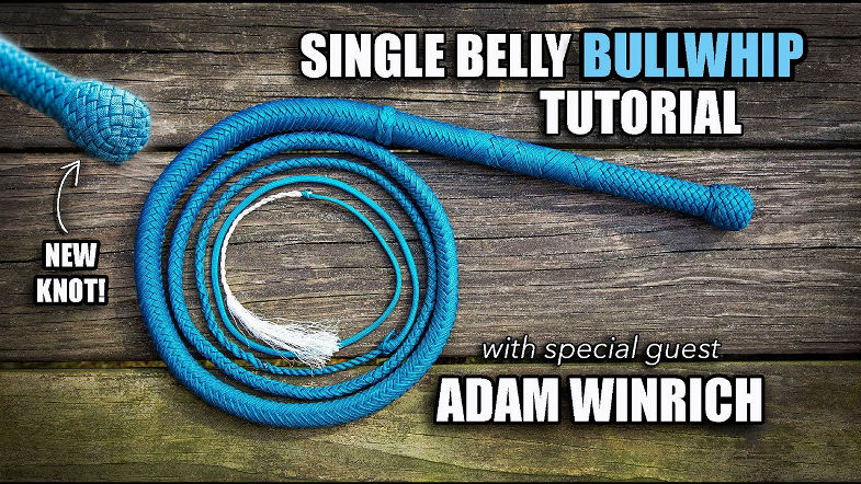 Grátis: How to Make a Single Belly Nylon Bullwhip with Adam Winrich ...