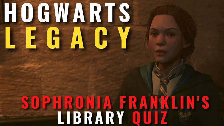 Grátis: Hogwarts Legacy - Sophronia Franklin's library quiz - Resumo ...