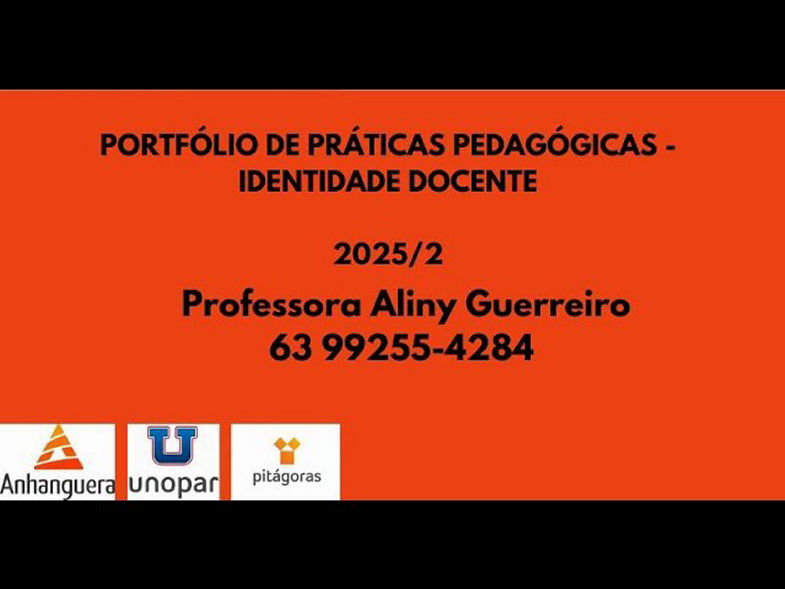 Grátis Portfólio De Práticas Pedagógicas Identidade Docente Unopar