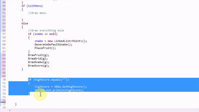 Making Snake in Java: Part 9 - Adding Menus - Programação I