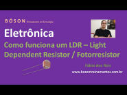 Curso de Eletrônica - Como funciona um LDR - Fotorresistor - Eletrônica I