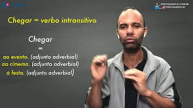 Verbo chegar e Verbo ir - Português