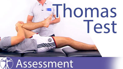 Thomas Test Iliopsoas Tightness - Fisioterapia