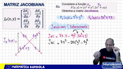 MATRIZ JACOBIANA #01 - Cálculo