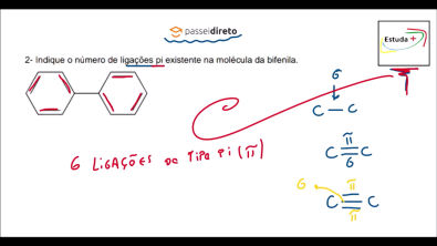 Ligações Pi em uma fórmula estrutural em linhas - Filosofia
