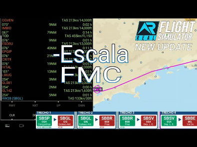 [RFS] Config FMC , Rota com Escala , Criação de Rotas / Real flight ...